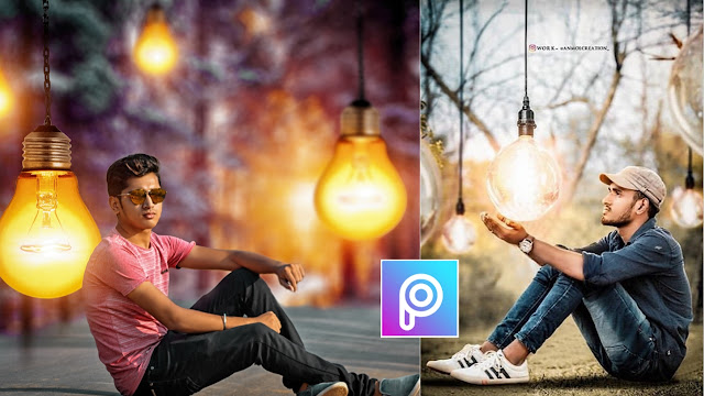 Bulb Lighting Photo Editing Tutorial "Stocks"