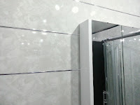 Bathroom Cladding Shop: Marble Effect Bathroom Cladding Wall Panels PVC Cladding