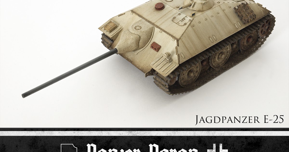 Panzer Voran: Entwicklungsfahrzeug E-25 - Jagdpanzer E-25 [Finished]