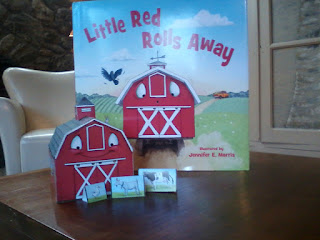 Little Red Barn Paper Models