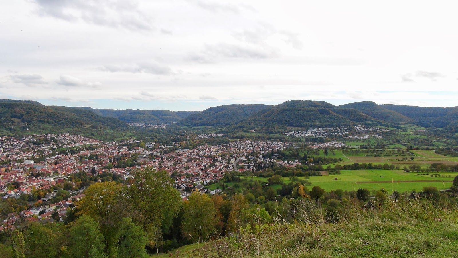 Pfullingen: Heute auf dem Georgenberg: Der Blick auf Pfullingen
