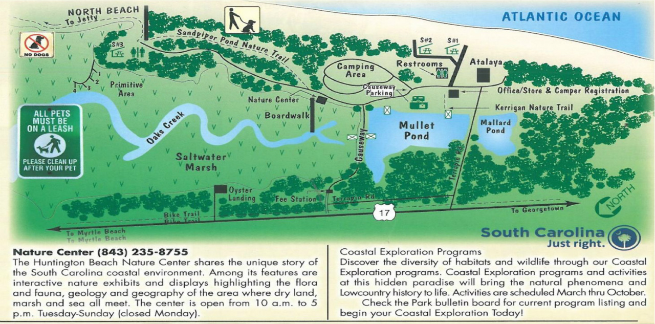 C and B Scene: Huntington Beach State Park:7"17