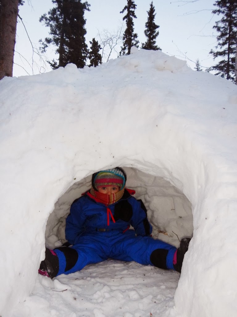 Wilderness Life in Canada's Yukon Territory: Building an Igloo
