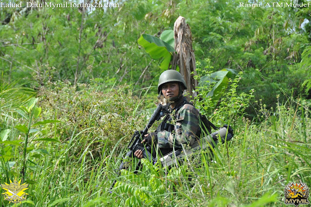 Malaysian Support The Troops: OPS DAULAT GROUND OPERATION, Lahad Datu ...