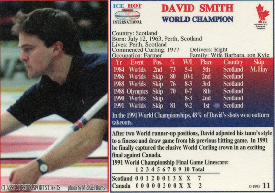 Curling History: Trading Cards