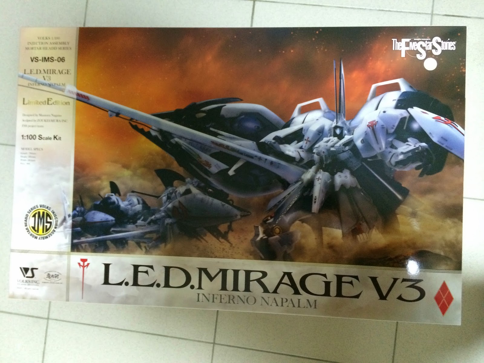 MECHA ART Dept.: LED MIRAGE V3 INFERNO NAPALM レビュー