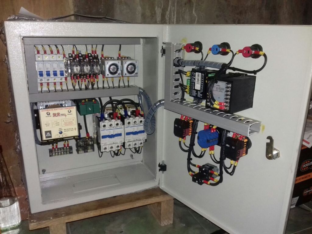 MATERIAL PANEL ATS-AMF-20 KVA