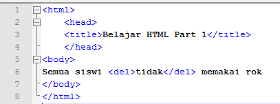 Belajar HTML (Part 1)