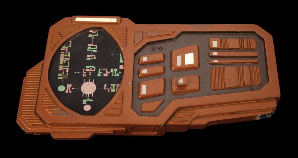 Star Trek Prop And Costume Auctioncontinues Cardassian Padd From Star Trek The Next Generation