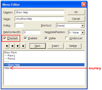 VB6: Form dan Menu