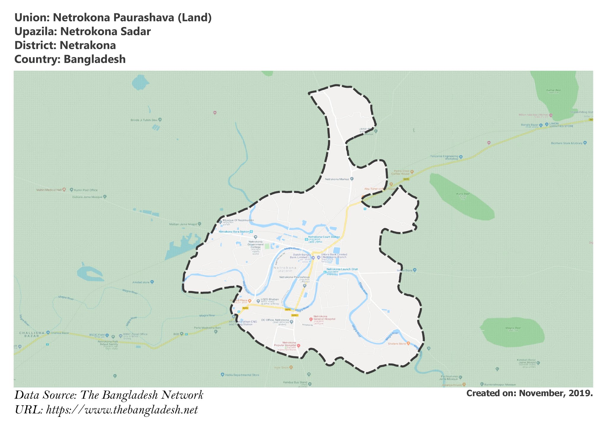 Netrokona Paurashava, Netrakona