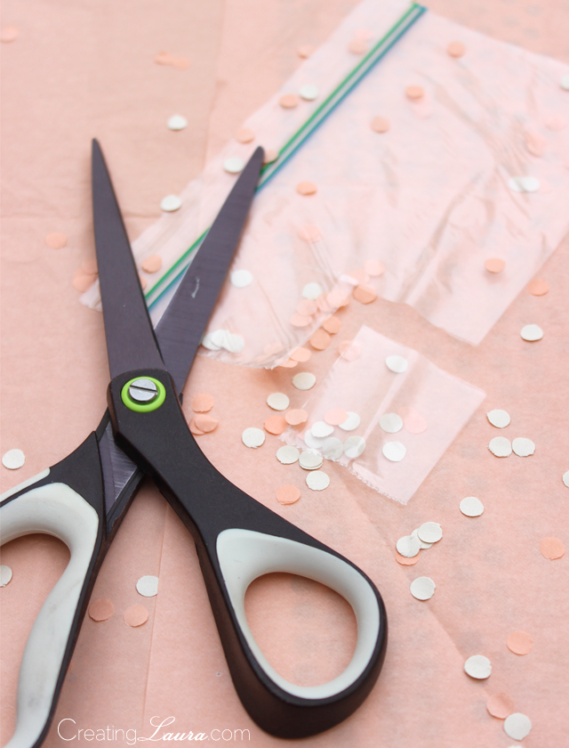 Creating Laura: DIY Confetti Party Invitations