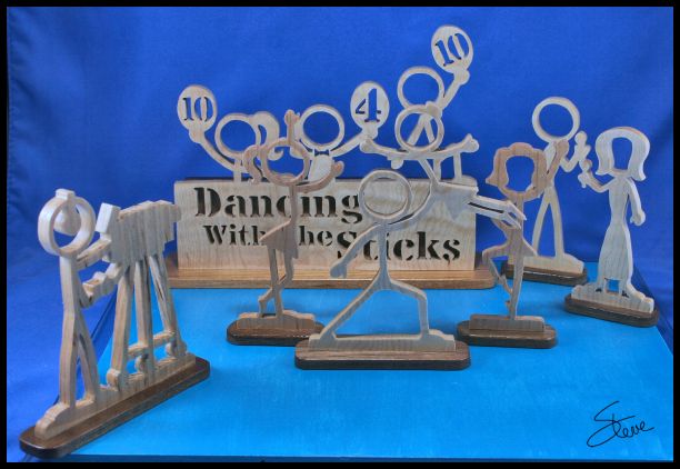 Scrollsaw Workshop: Dancing with the Sticks Scroll Saw Pattern.