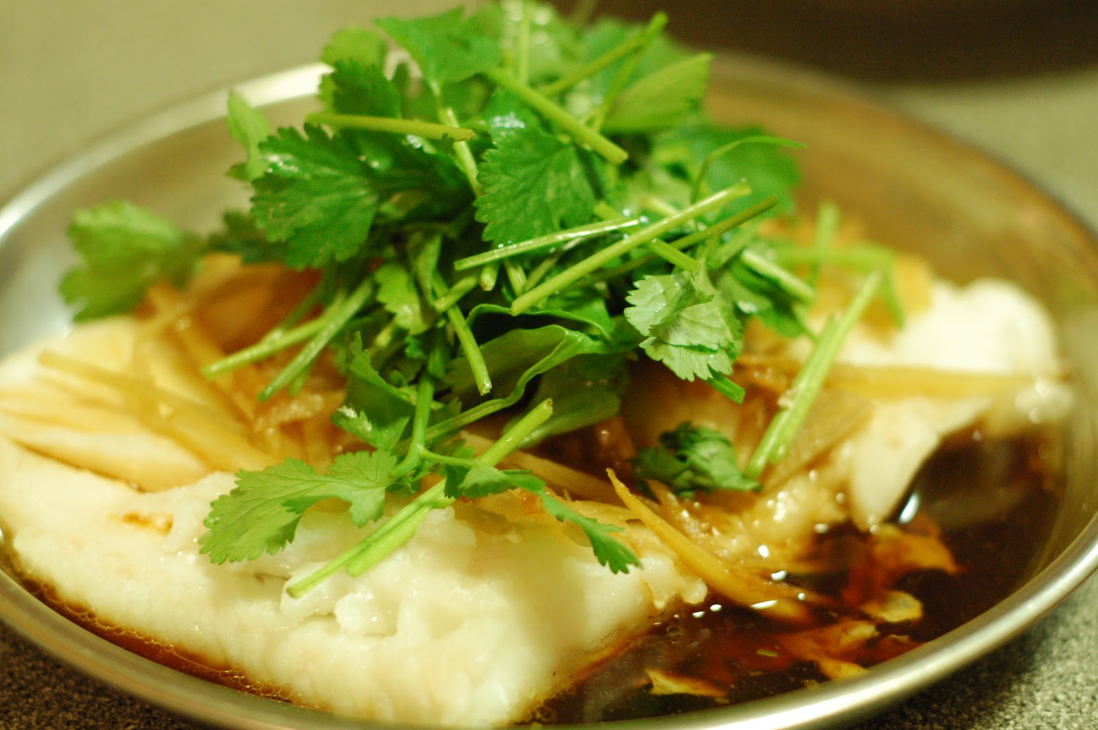 SousChefSu: Steamed Fish with Soy Sauce