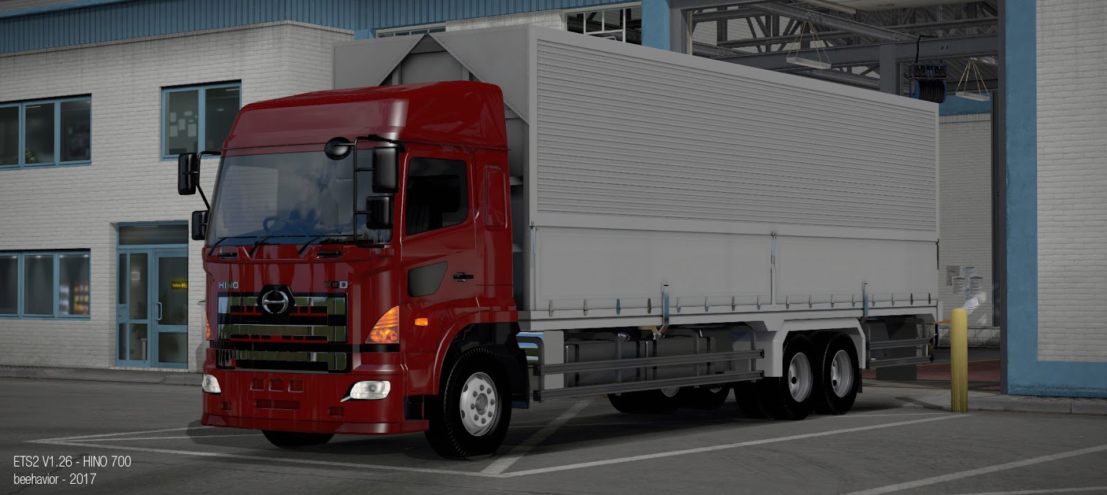 Hino 700 Japan Style ETS2 MOD - Euro truck simulator 2
