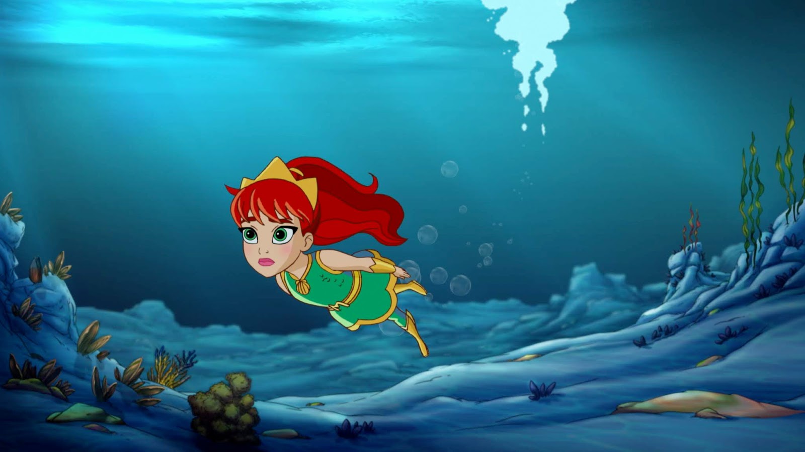 Airplanes and Dragonflies: DC Super Hero Girls: Legends of Atlantis DVD ...