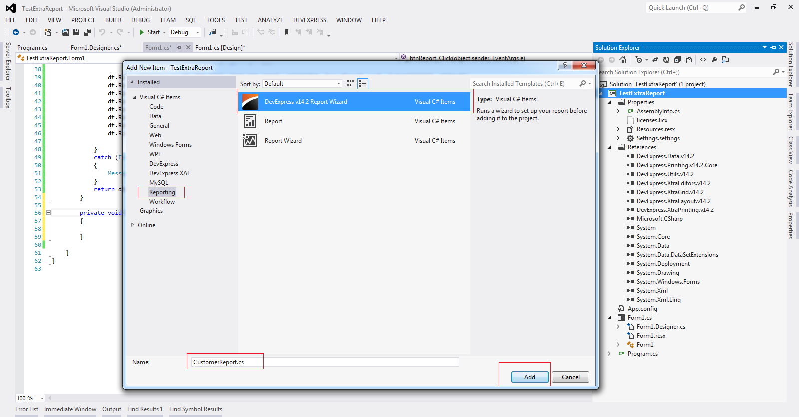 [Devexpress winform C#] Tạo báo cáo từ gridview cực nhanh - Quansolid