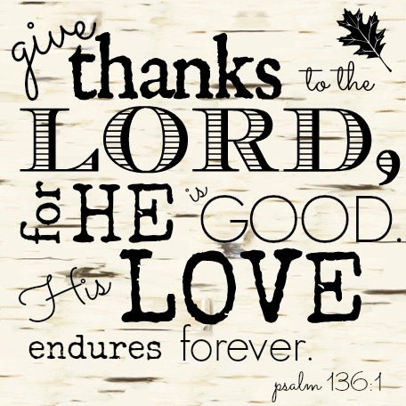November memory verse-free printable