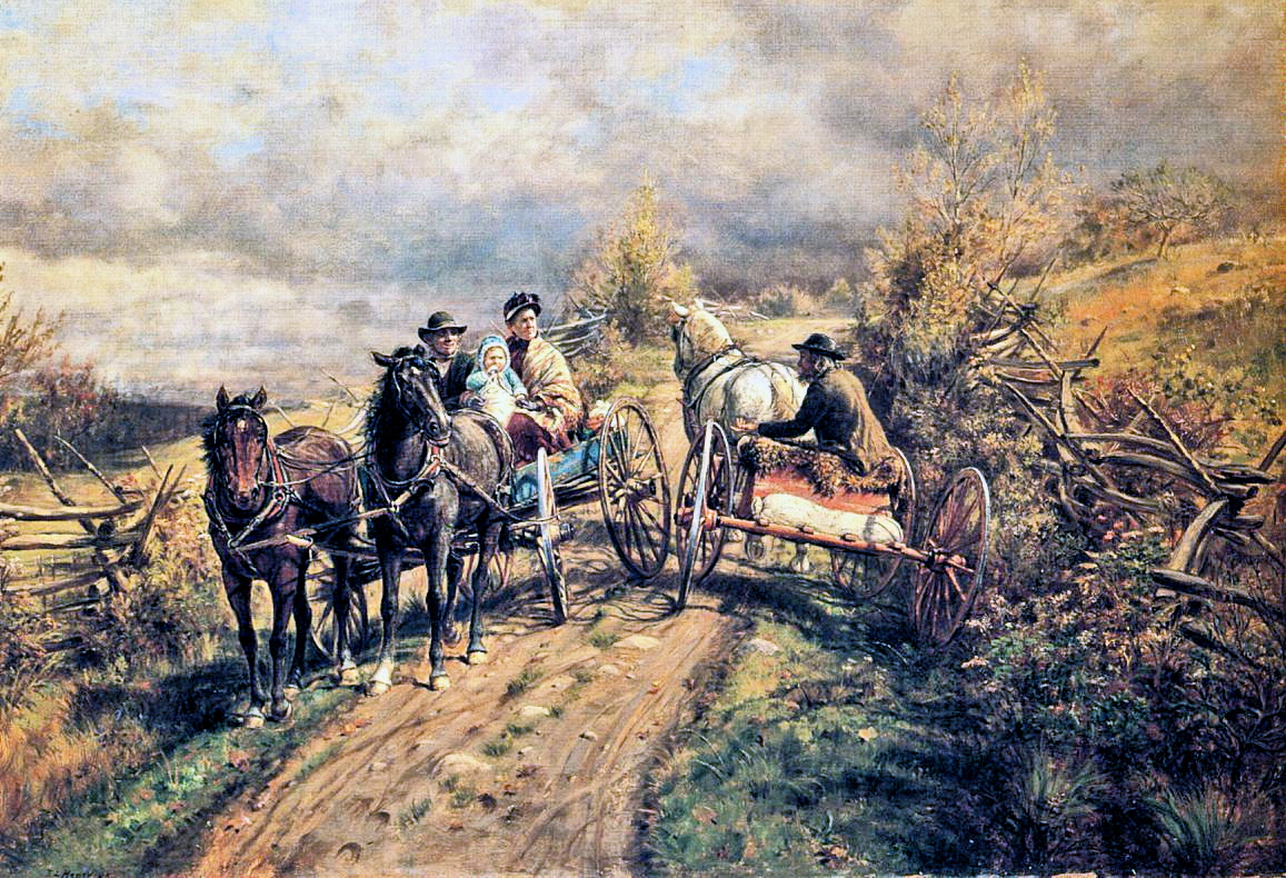 19th century American Paintings: Edward Lamson Henry, ctd