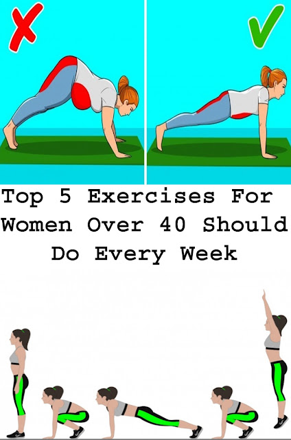 Top 5 Exercises For Women Over 40 Should Do Every Week - Office Health
