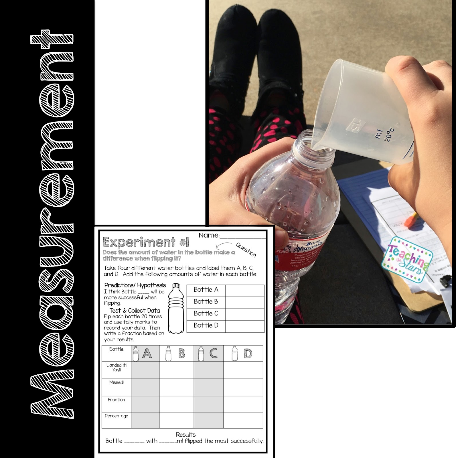 Water Bottle Flipping in the Classroom - Teaching the Stars