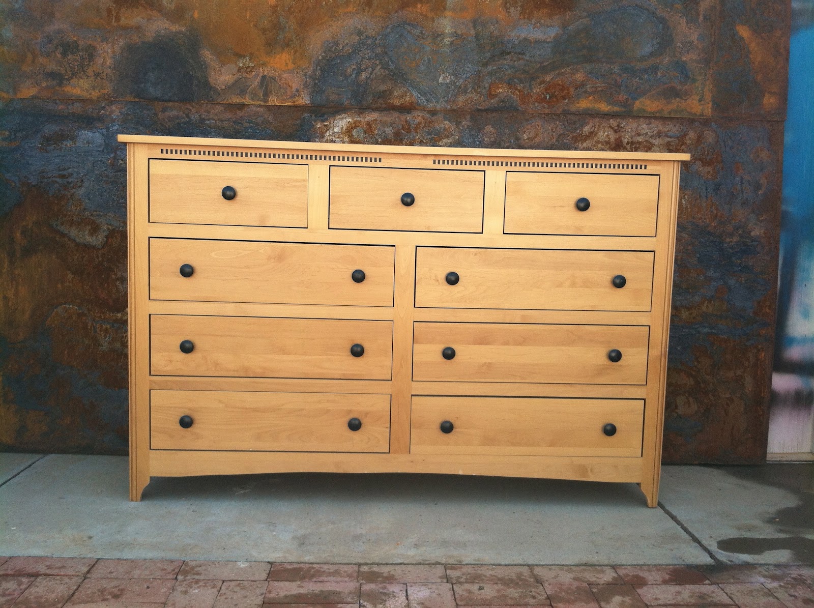 rustysaturday: Natural Colored Dresser