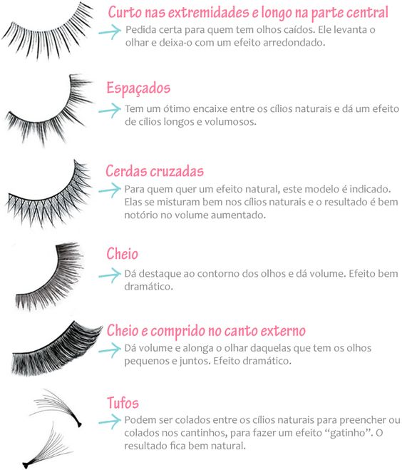 Marcante&Delicada: Cílios postiços