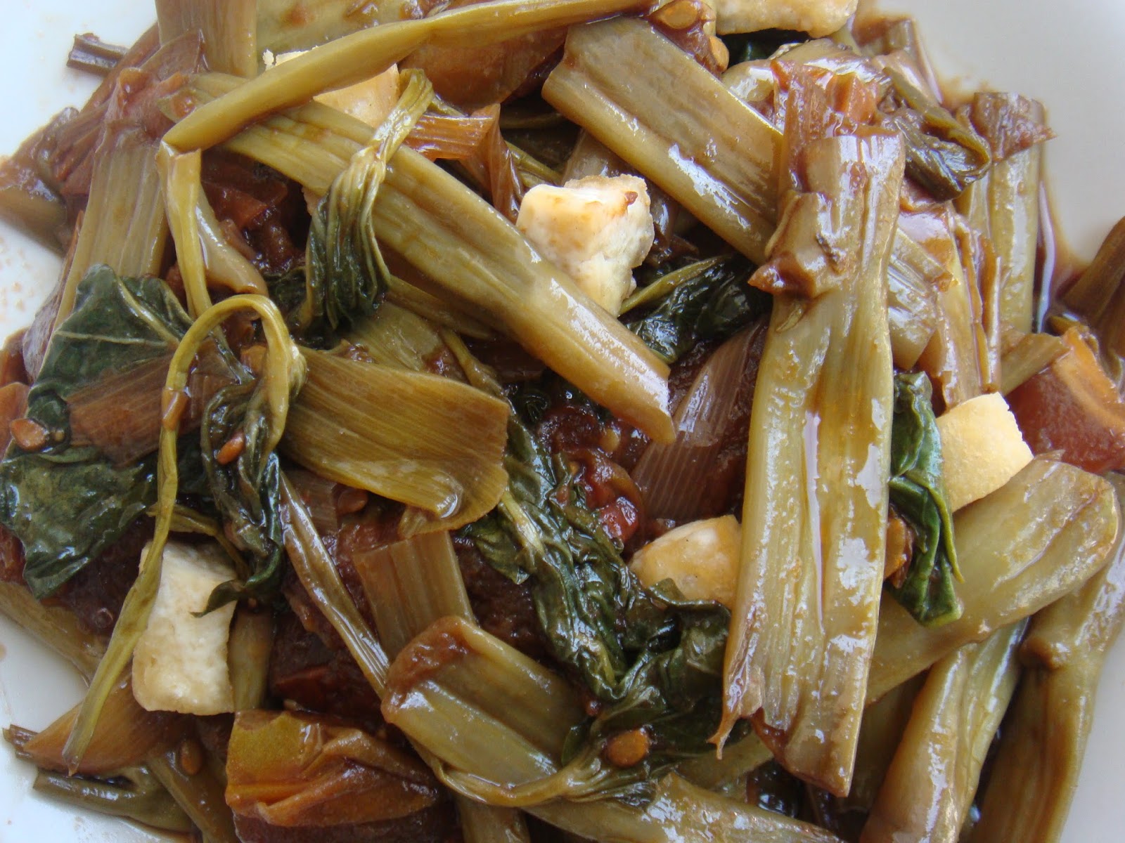 Home Cooking with Nona Lema: GINISANG KANGKONG