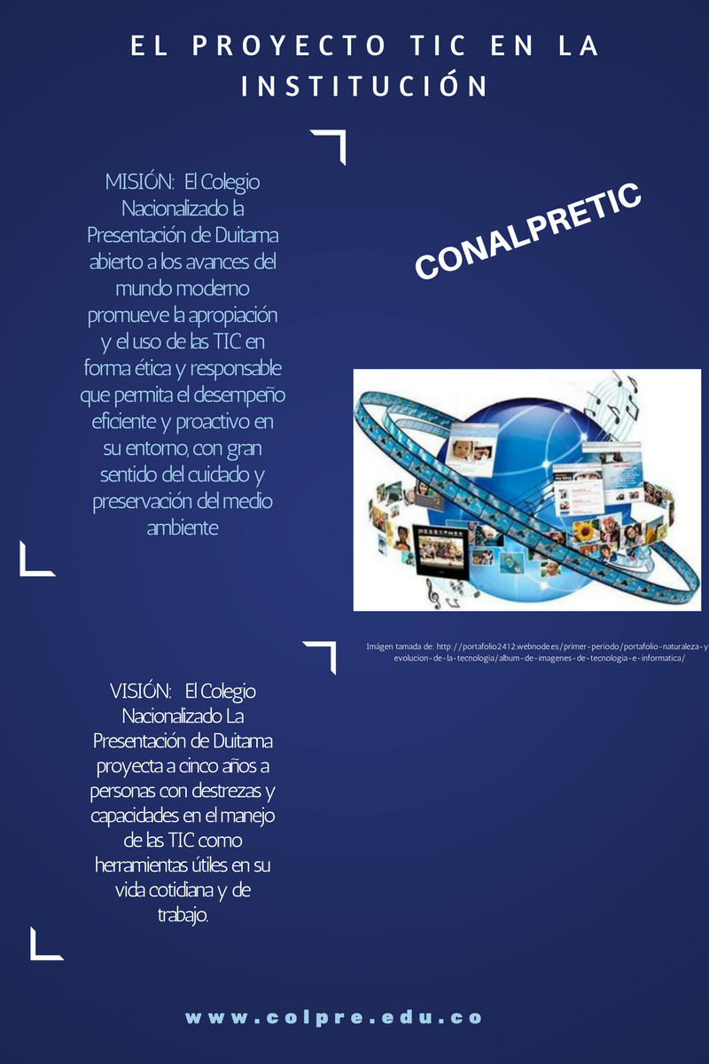 Colegio Nacionalizado La Presentación Duitama. Proyecto "CONALPRETIC ...