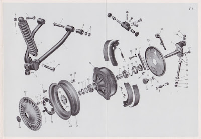 BZ's BMW Isetta 300's: Goggomobil T TS TL Parts Diagrams