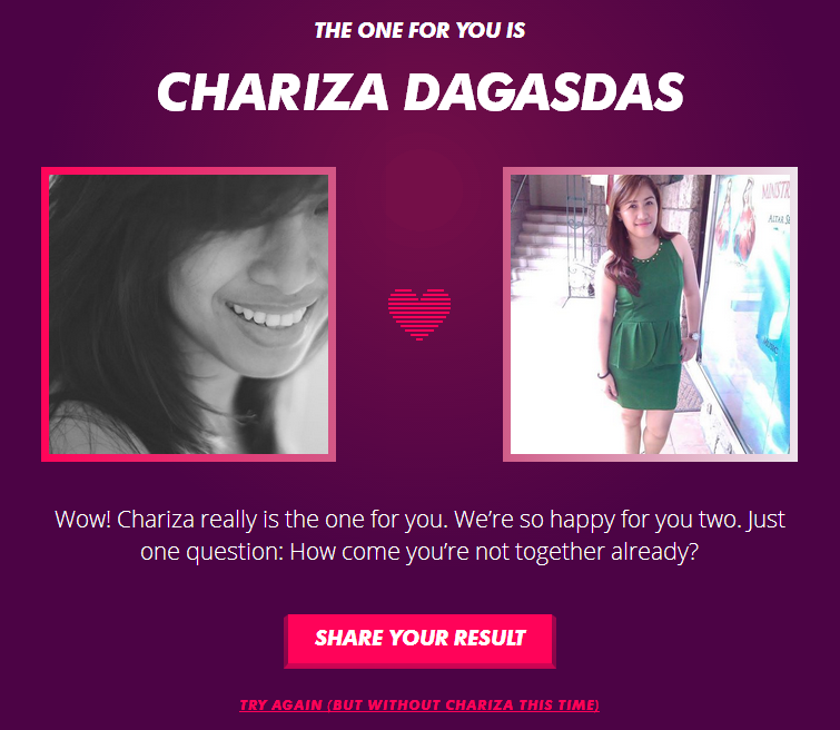 Jen Never Blogs: MTV Match Machine