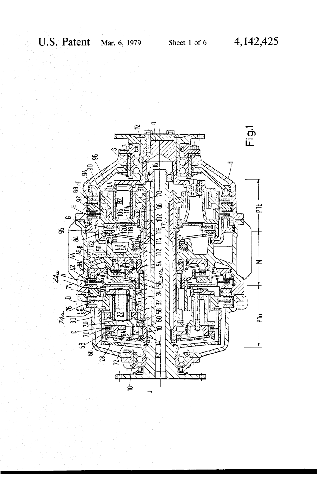 Multiple speed double planetary gear transmission ~ Auto Part