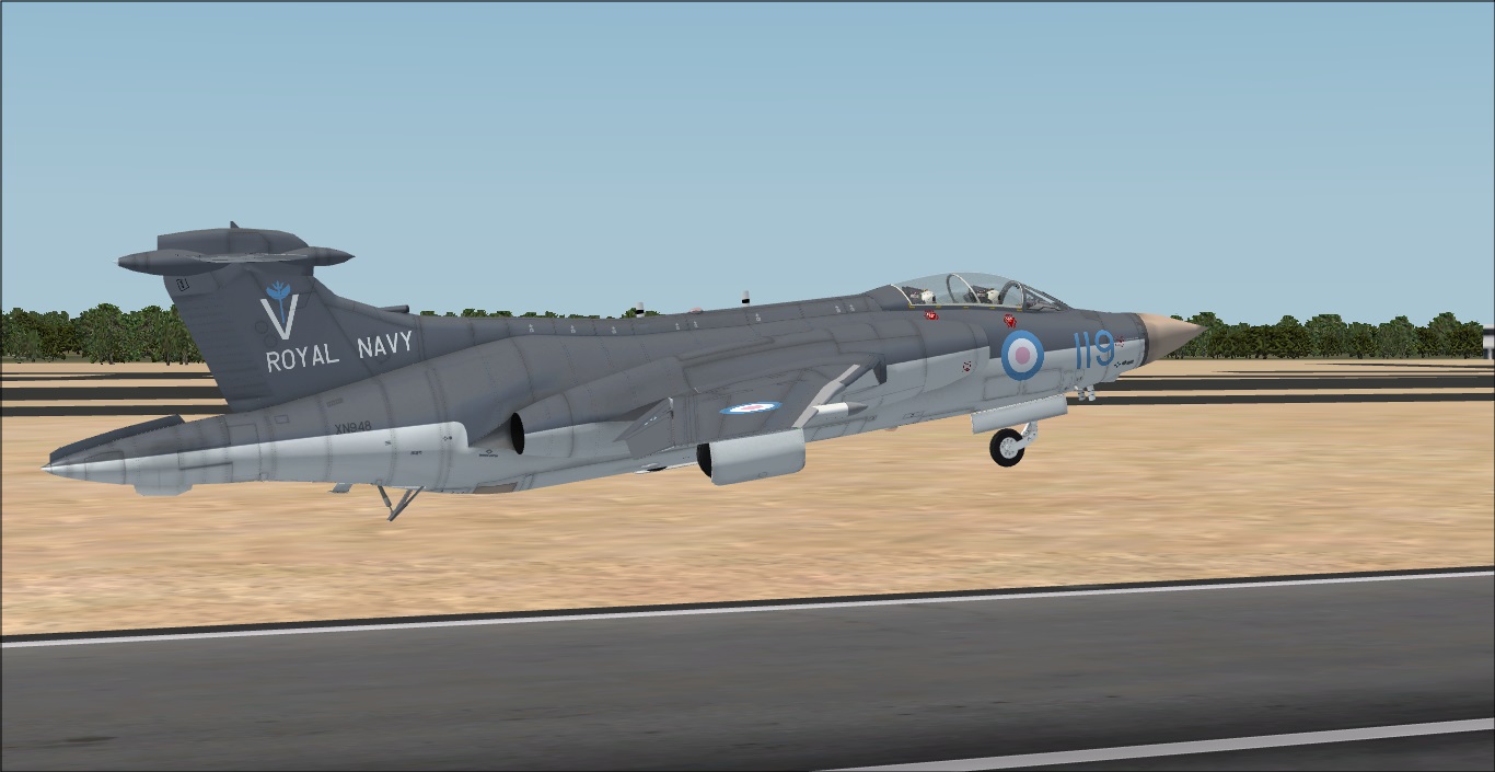 AirJorge Fotos: Flight Simulator - Blackburn Buccaneer (Flying Stations)