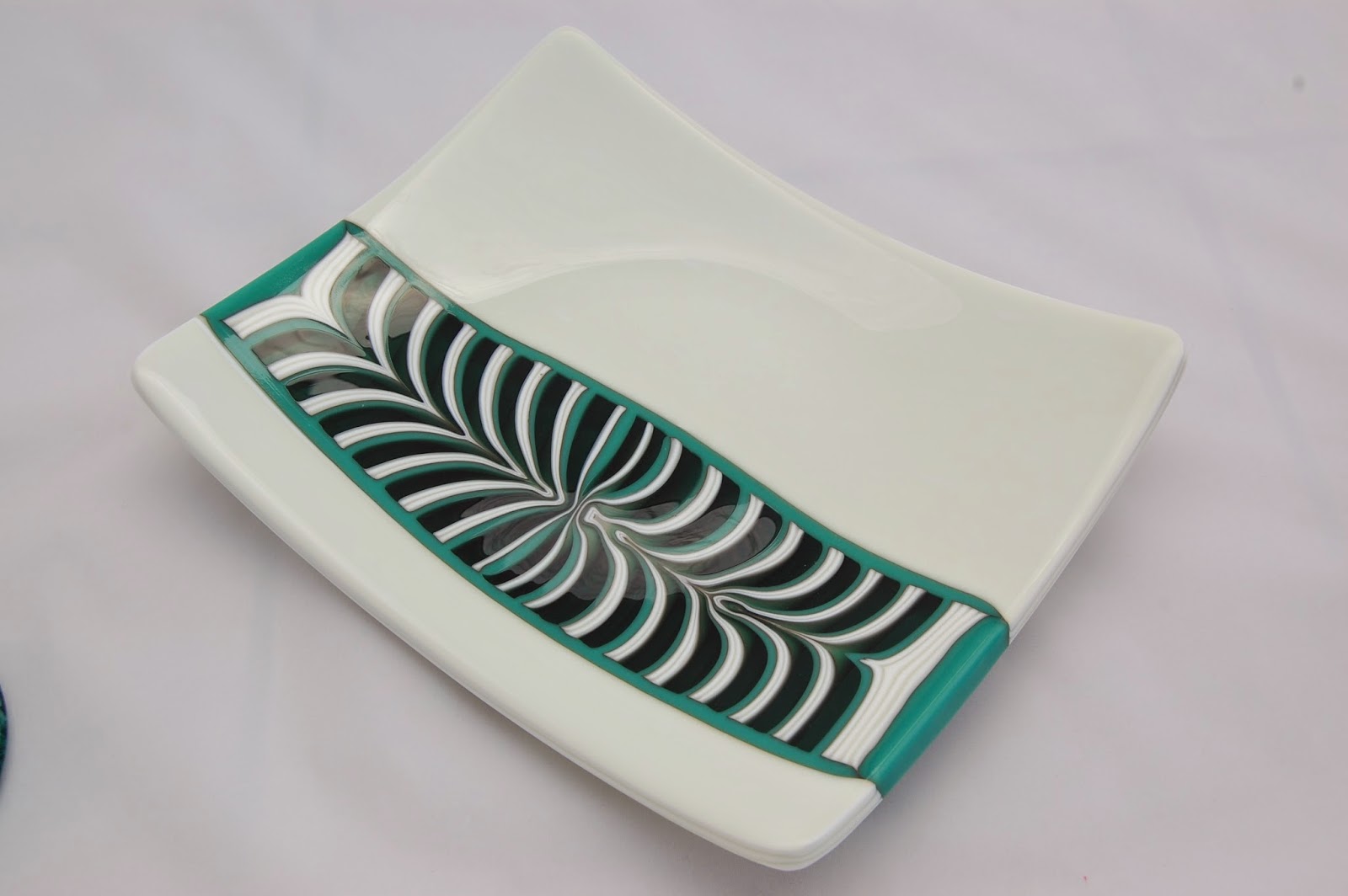 Fused Glass Design Elements - Glass Combing