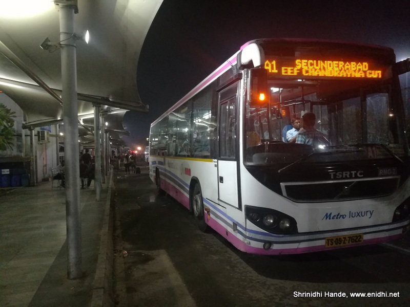 Cheapest way to reach Hyderabad airport-RGIA bus timing, fare and ...