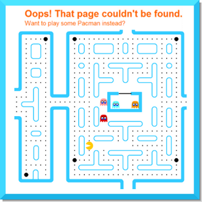 15 Best Interactive 404 Pages ~ Webb Depot