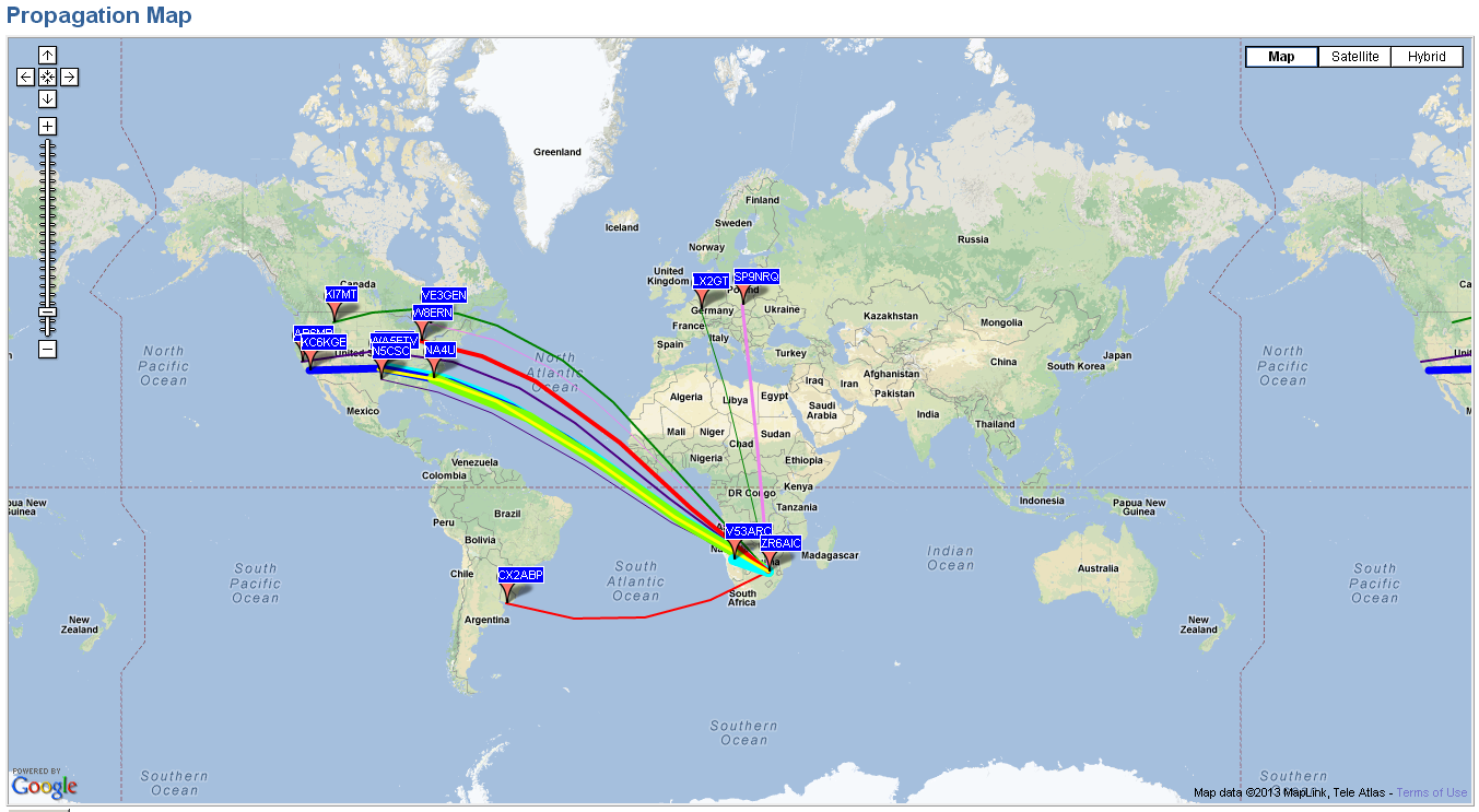ZR6AIC: WSPR service now added to ZR6AIC SDR receivers. (30m and 40m)