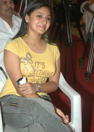 Indian Actress Monica Yellow Top Big Hanging Boobs Show South Indian