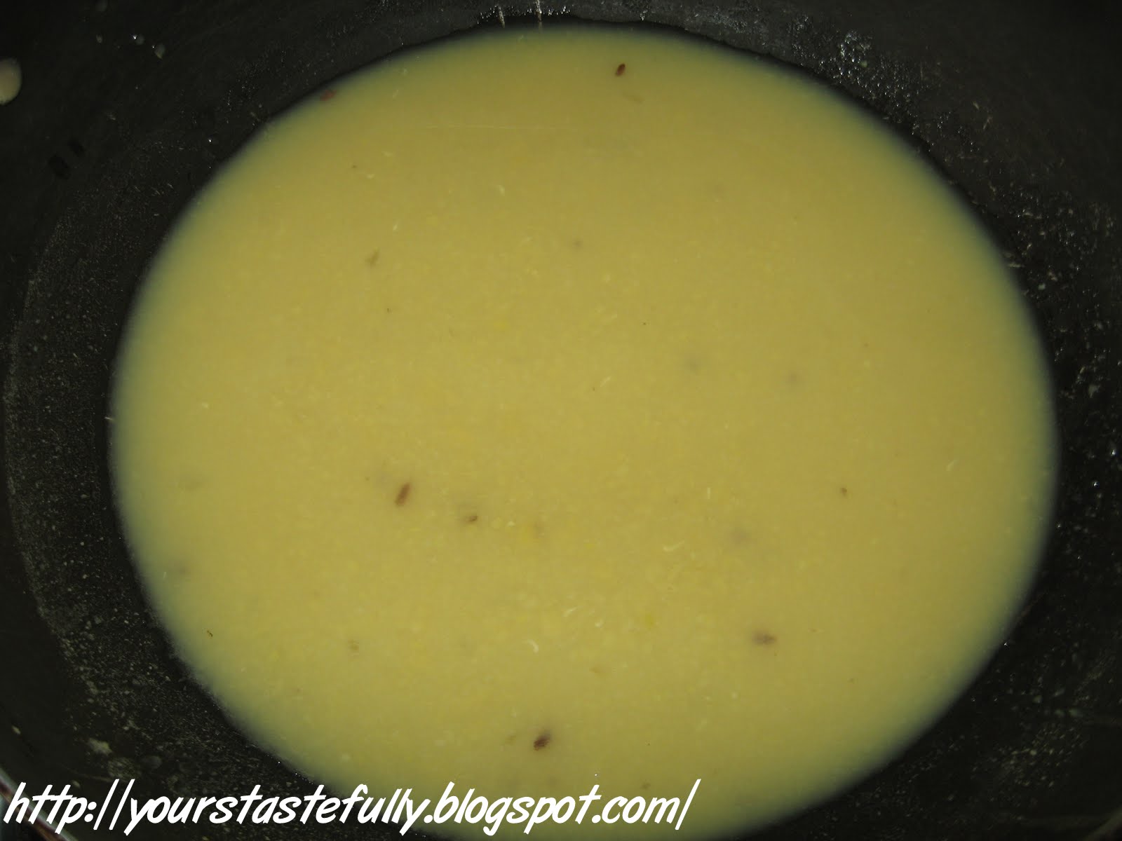 Yours Tastefully: Muringa Ila Parippu Kootan (Drumstick leaves curry ...