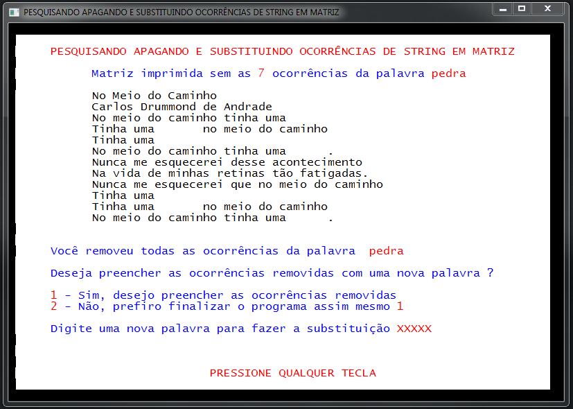 Samuel Lima - Programador C/C++ : Pesquisando apagando e substituindo ocorrências de string em ...