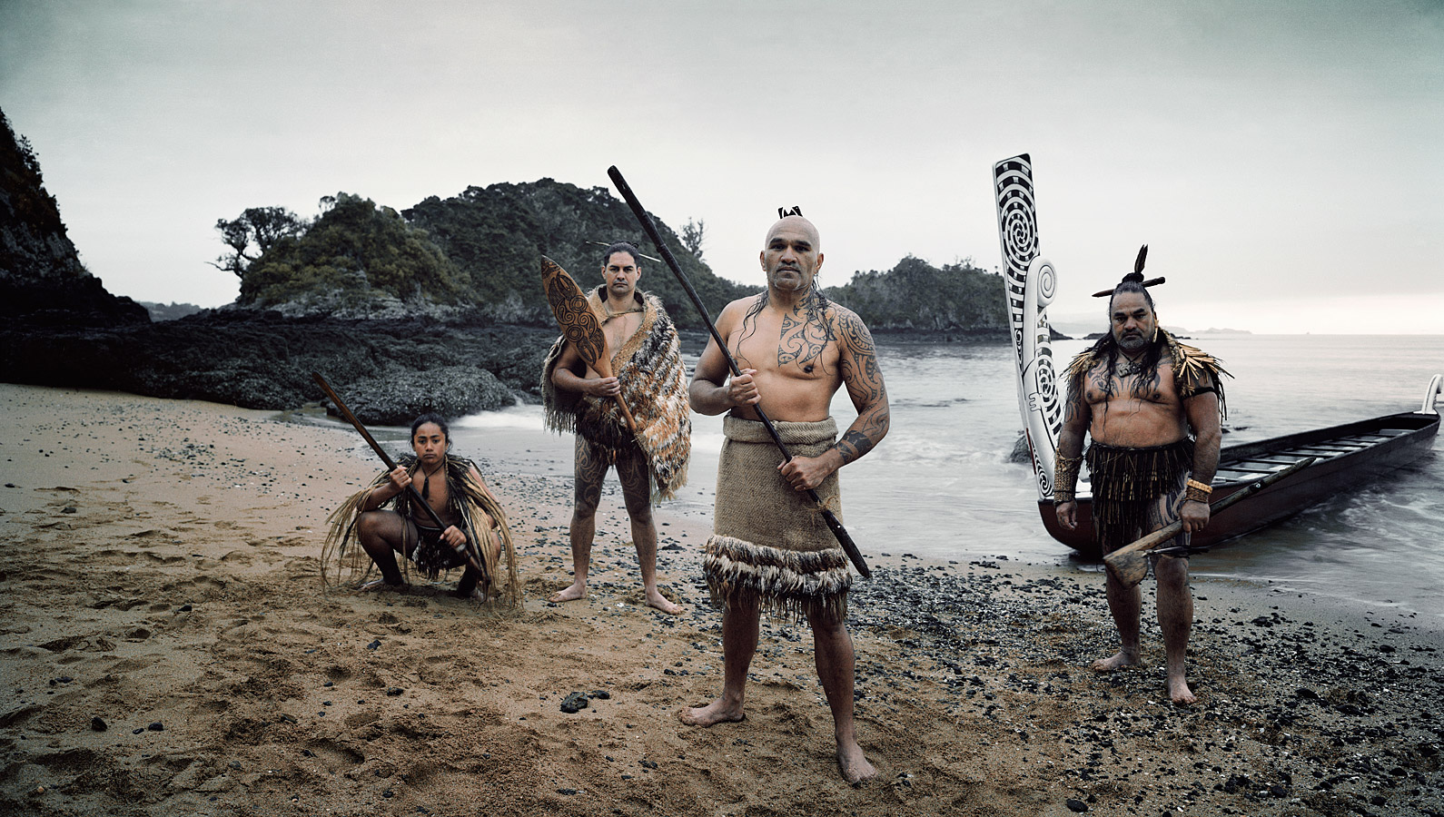 White Wolf : Stunning Portraits Of The Maori People By Photographer ...
