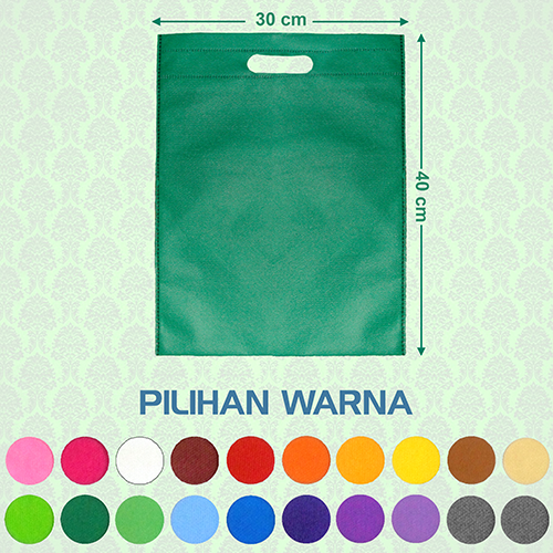 Tas OVAL Polos 30 x 40 | Jual Goody Bag Murah