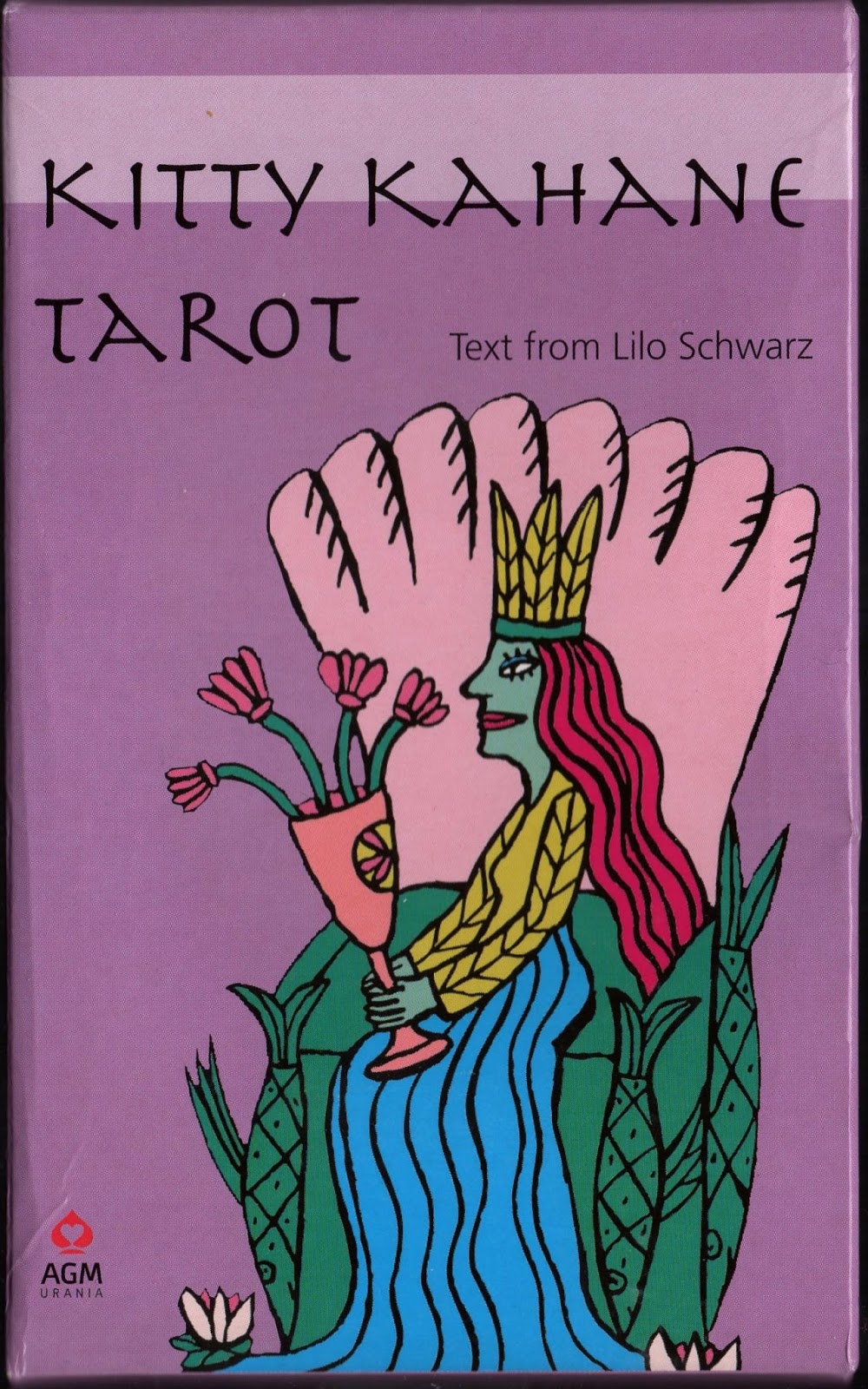 Taro Erdő Lombján a Virágok..: Kitty Kahane Tarot