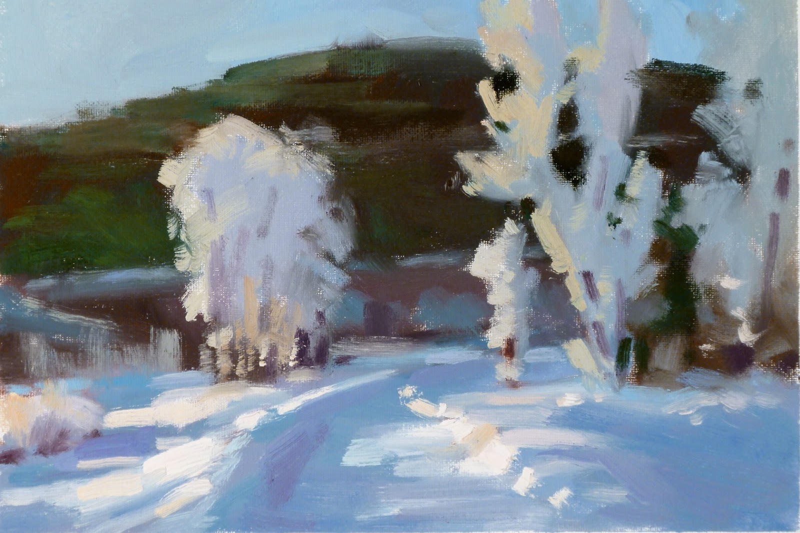 Darrell Anderson's Paintings, Marker Drawings and Prints: Four in One,18x24