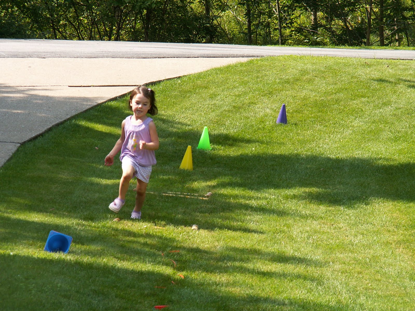 "The Kids Place" Home Daycare and Preschool: Obstacle Course