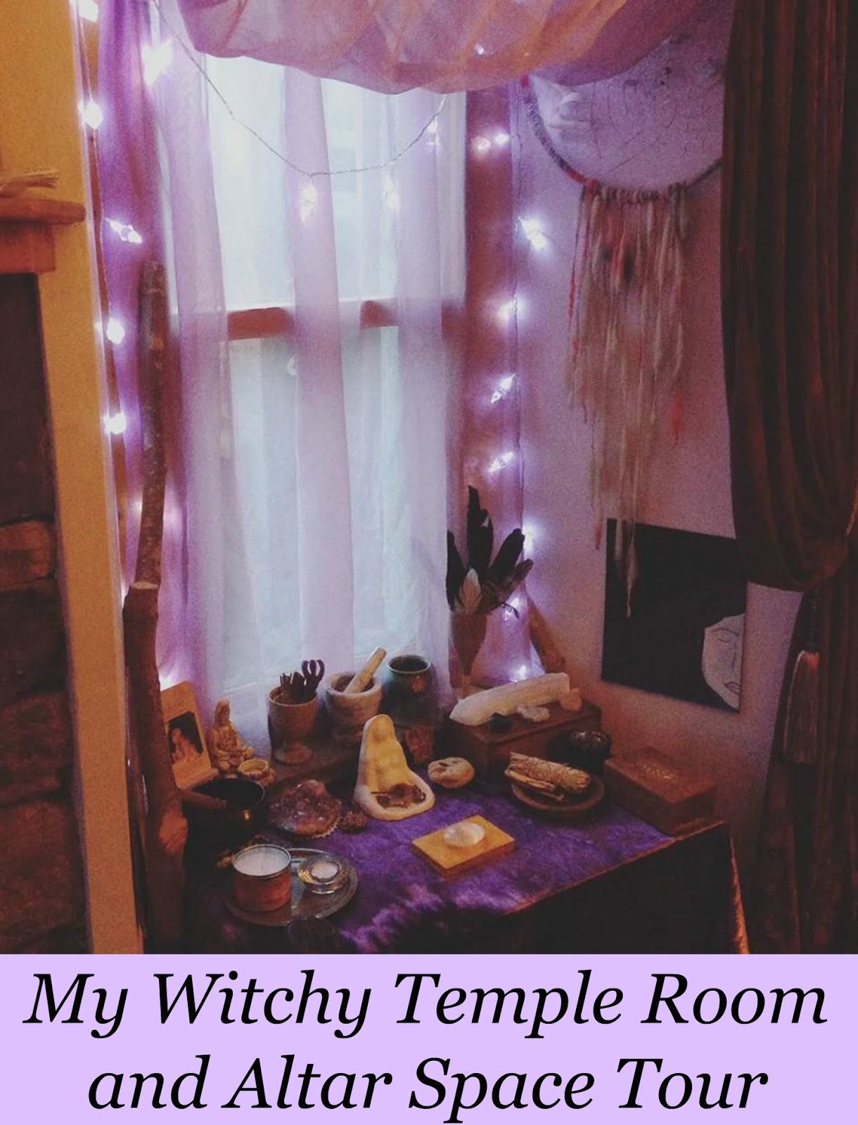 Mad Madam Mel: My Witchy Temple Room Tour Video