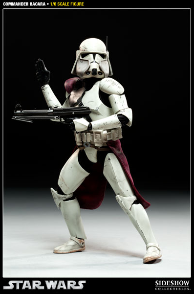 toyhaven: Sideshow Collectibles Star Wars 1:6 Clone Commander Bacara ...