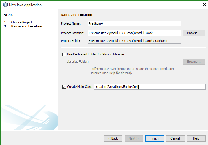 Pengurutan Array Dengan Teknik Bubble Sort Pada Java Netbeans ...