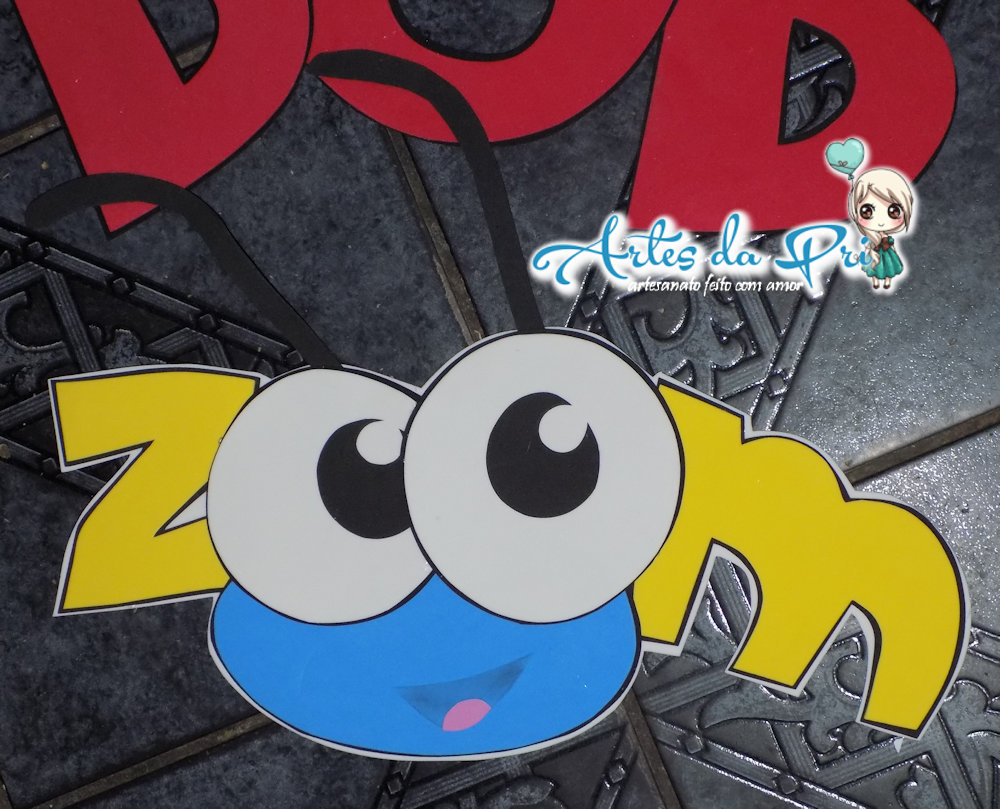 Artes da Pri: Painel Bob Zoom em eva