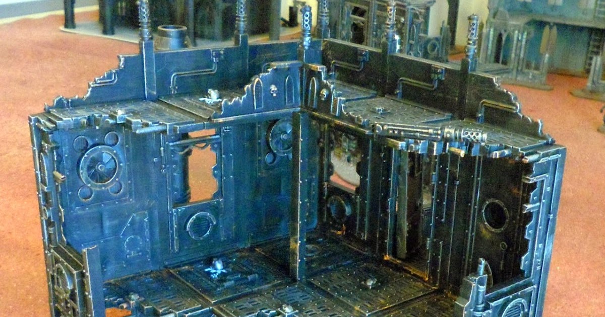 WeeMen: Terrain and Scenery - Mechanicum Ruins